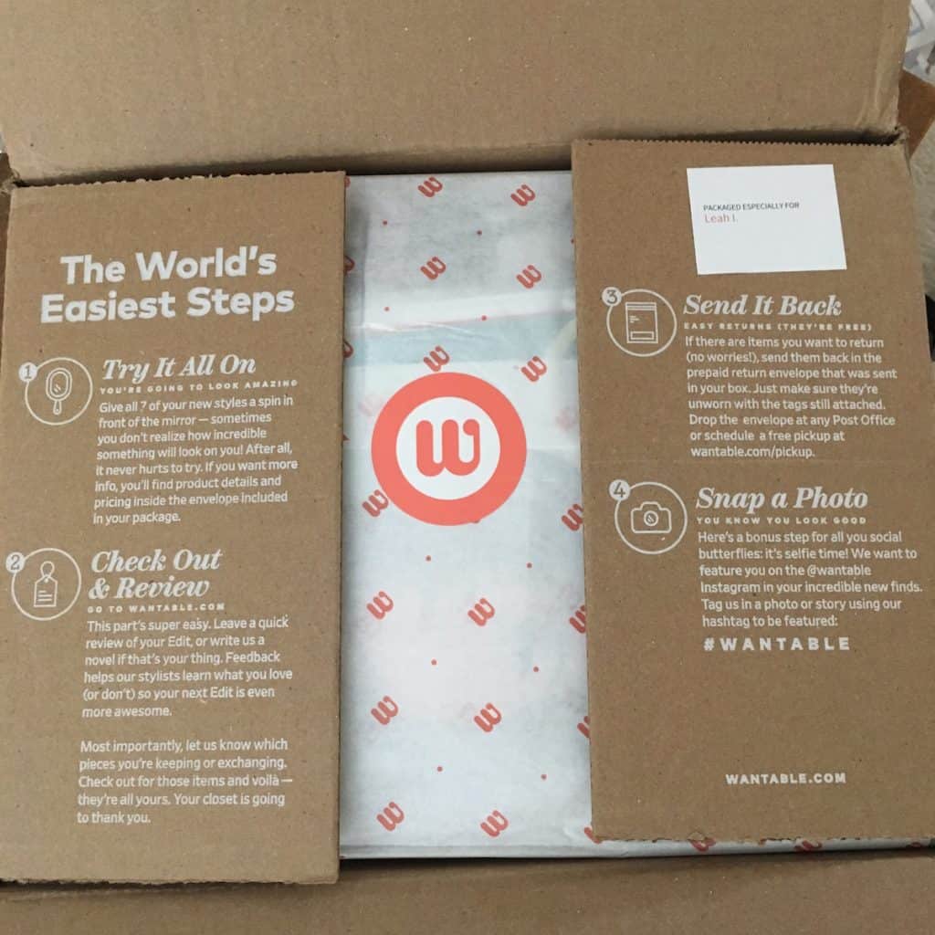 Wantable Style Edit Review - 2025
