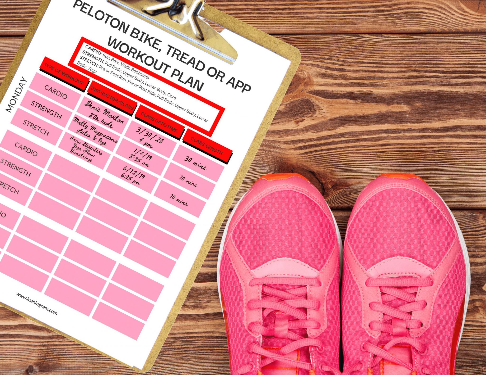 Organize Your Peloton Workout Calendar - 2026