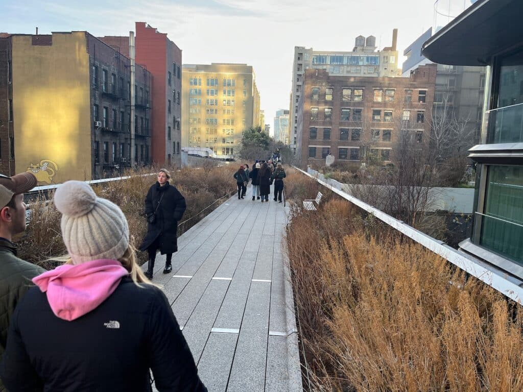 Walking the NYC High Line - 2025