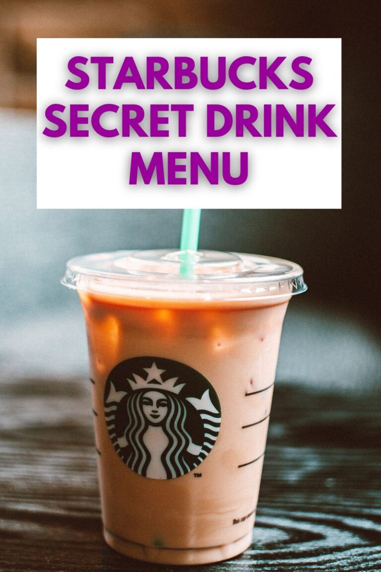 Starbucks Secret Menu Drinks - 2024