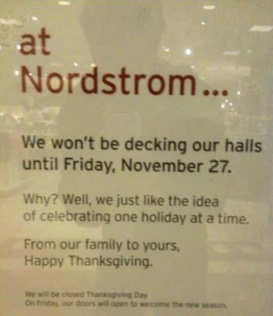 Stores That are Closed on Thanksgiving - 2025